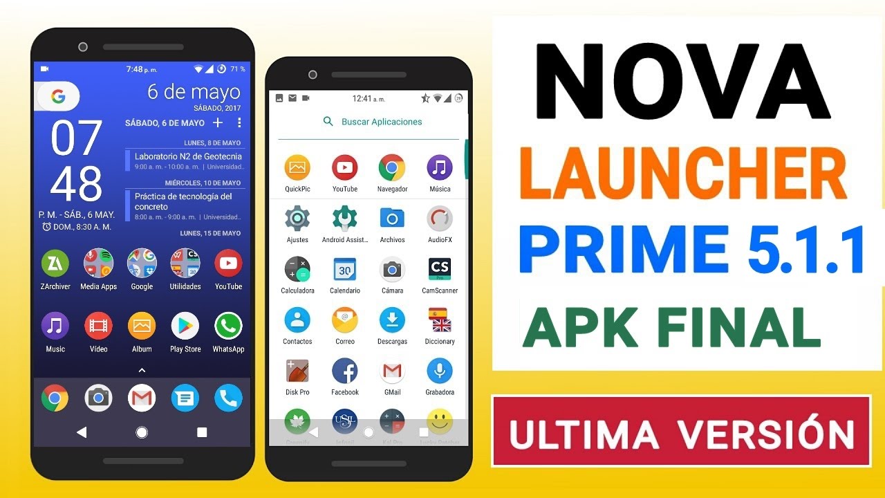 Nova Launcher Prime 5.1.1 / Final APK + Tesla Unread | Android Full Pro ...