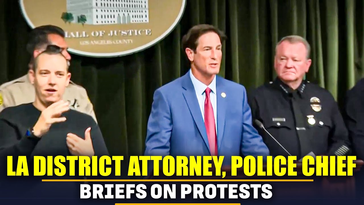 LIVE: LA District Attorney, Police Chief, County Sheriff announce ...