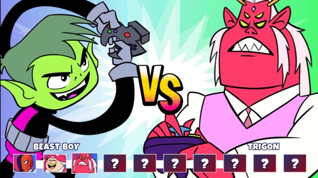 Jump Jousts 2 : Beast Boy VS Trigon - Teen Titans Go (CN Games). - YouTube