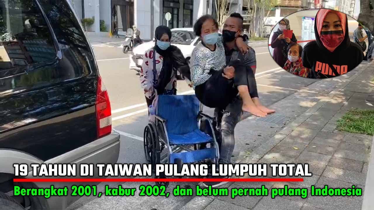 JATUH SAAT KERJA, LUMPUH TOTAL IBU INI, PULANG HARUS DI BOPONG BOPONG ...