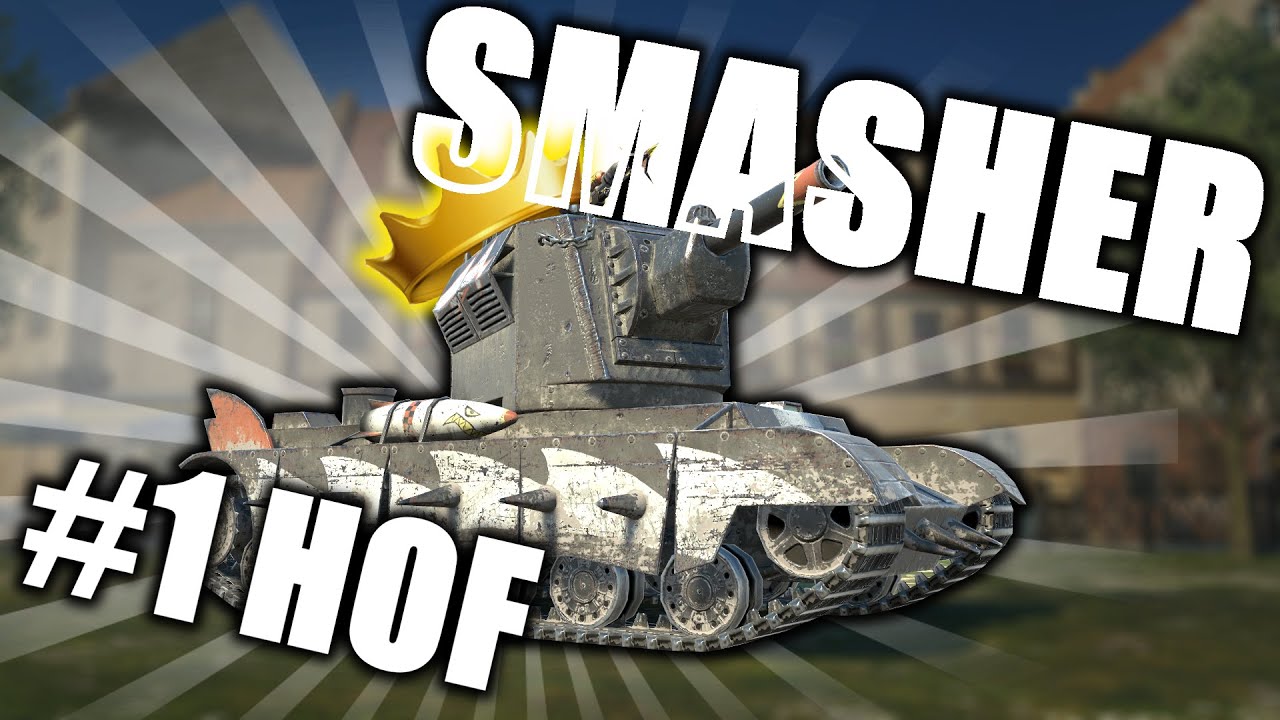 SMASHER #1 HALL OF FAME // Ace tanker [Wot Blitz] - YouTube