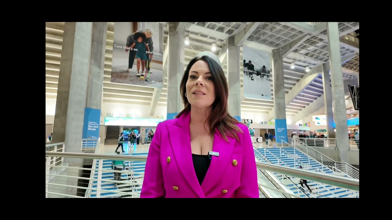 NHL Hockey on NBC Sports intro Nashville at San Jose ( California ...