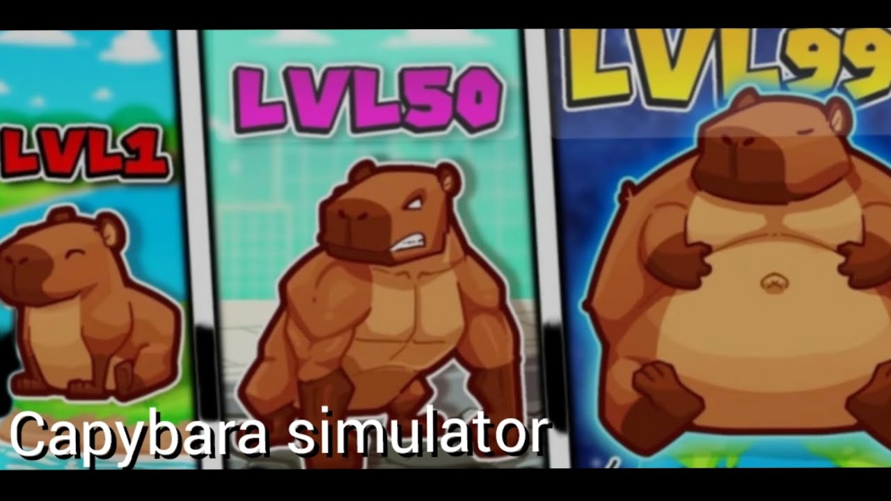 Capybara simulator in roblox - YouTube