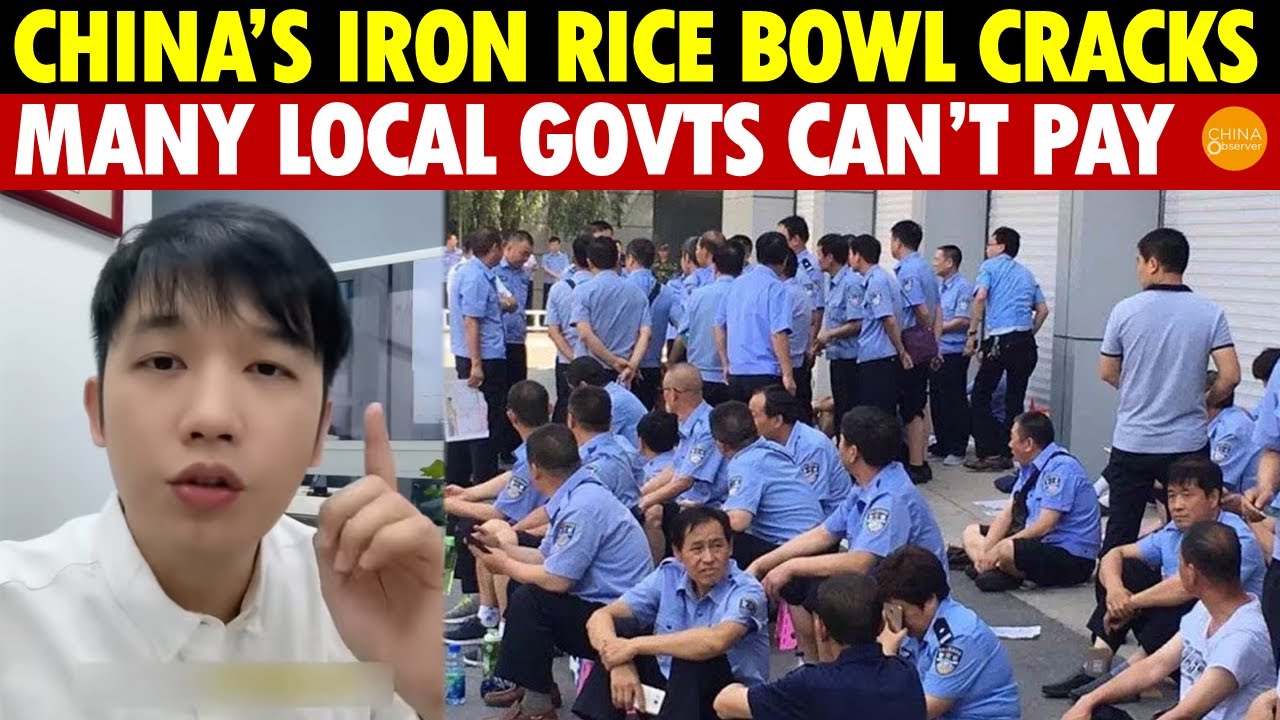 China’s Iron Rice Bowl Cracks, Civil Servant Salaries Plummet, Many ...
