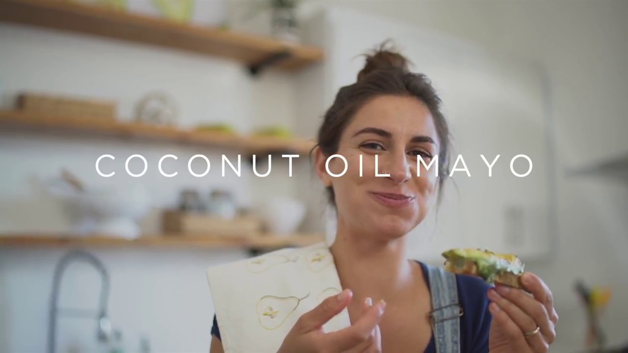 Healthy Mayo Made with 100% Pure Coconut Oil - YouTube