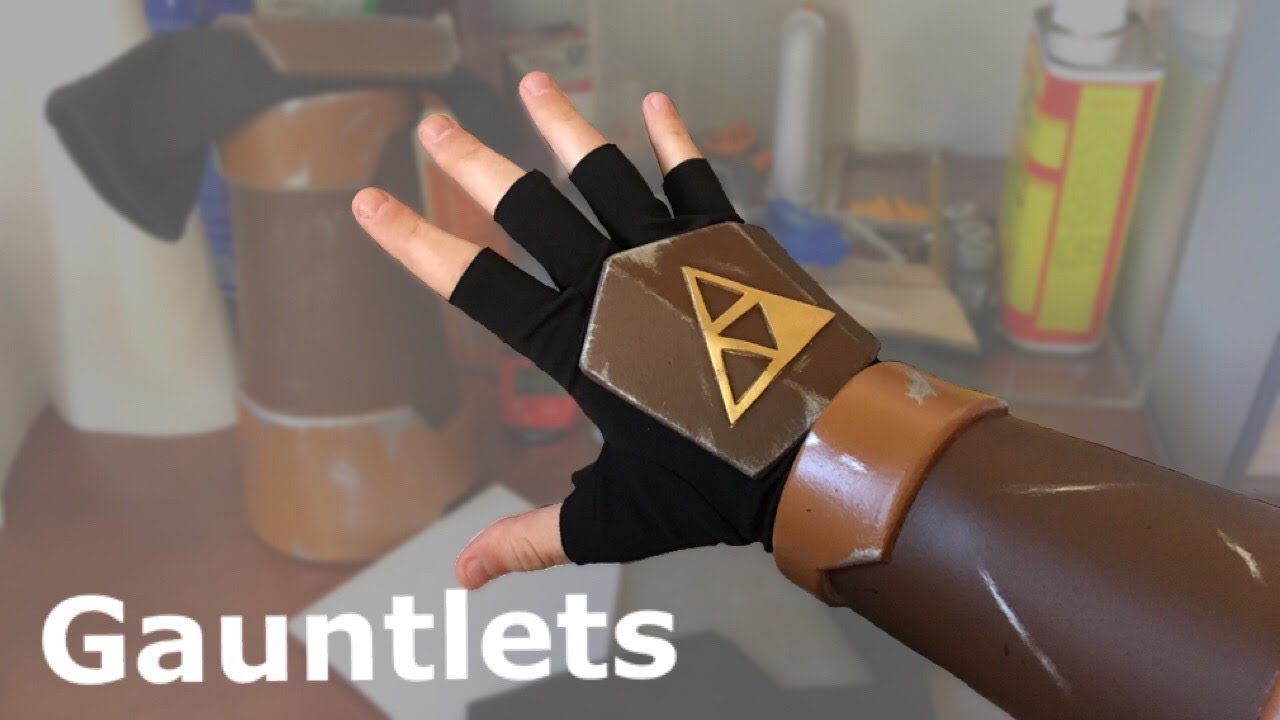 How To Make SciFi Link Gauntlets - YouTube