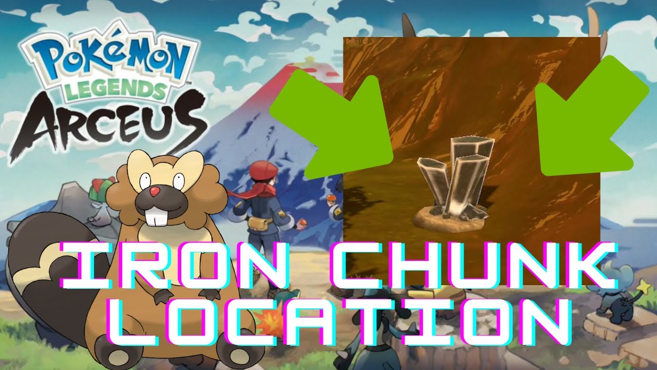 Easy Iron Chunk LOCATION in Pokemon Legends: Arceus (Obsidian ...