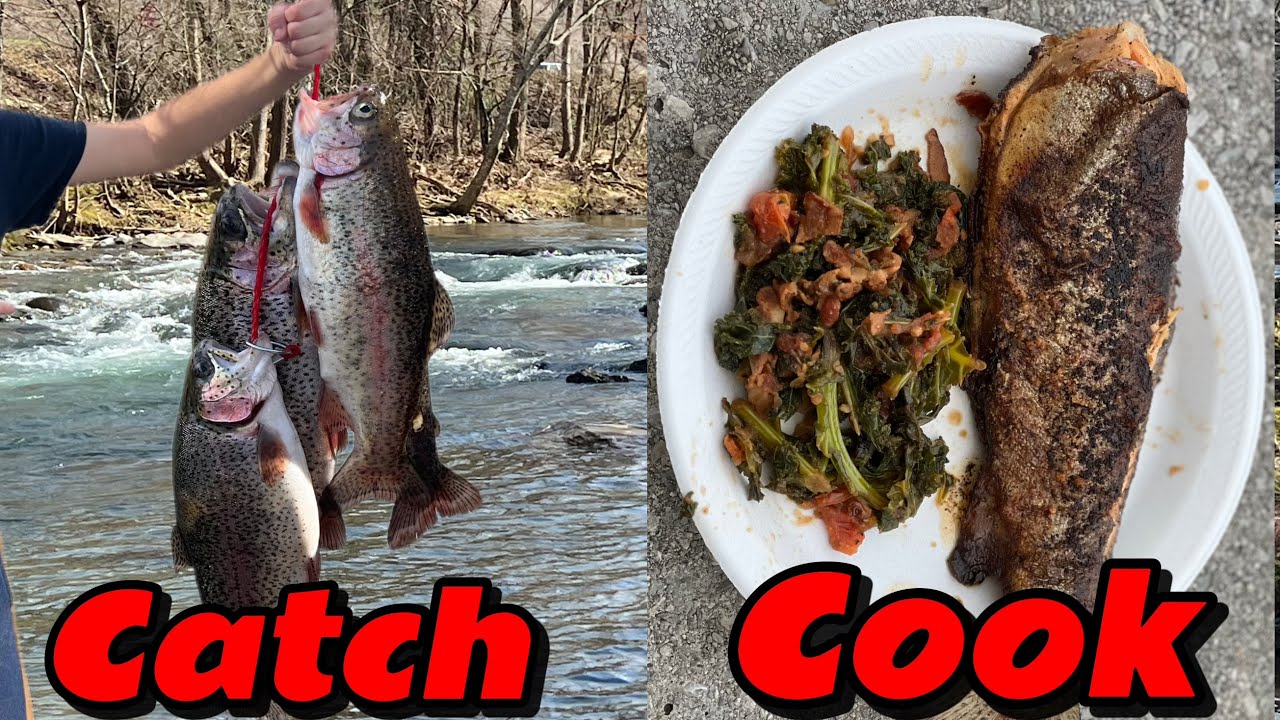 The Ultimate Rainbow Trout Catch & Cook Adventure! - YouTube