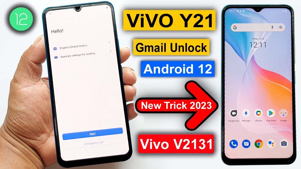 Vivo Y21T Google Lock Bypass Android 12 | New Update 2023 | Vivo Y21T ...