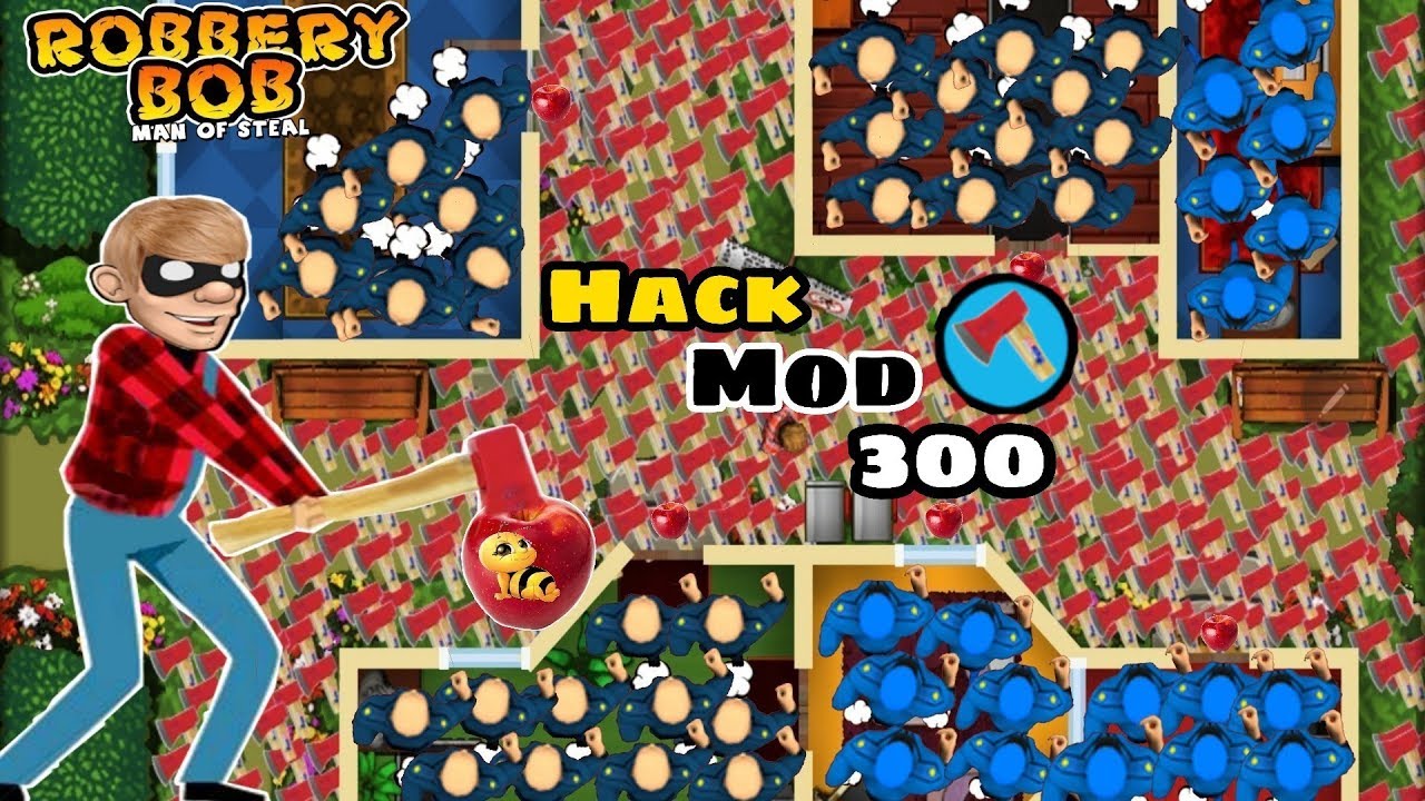 Robbery Bob : Use Shirt Guy Costume - Rotten Donut - Teleport Mine ...