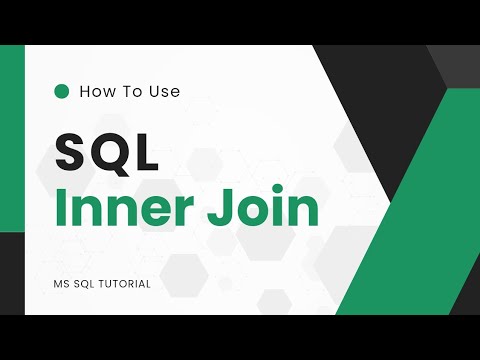 SQL INNER JOIN | MS SQL TUTORIAL | SQL - YouTube