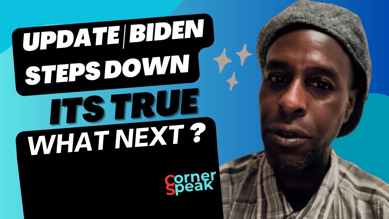 Joe Biden Is Stepping Down (2024) - YouTube