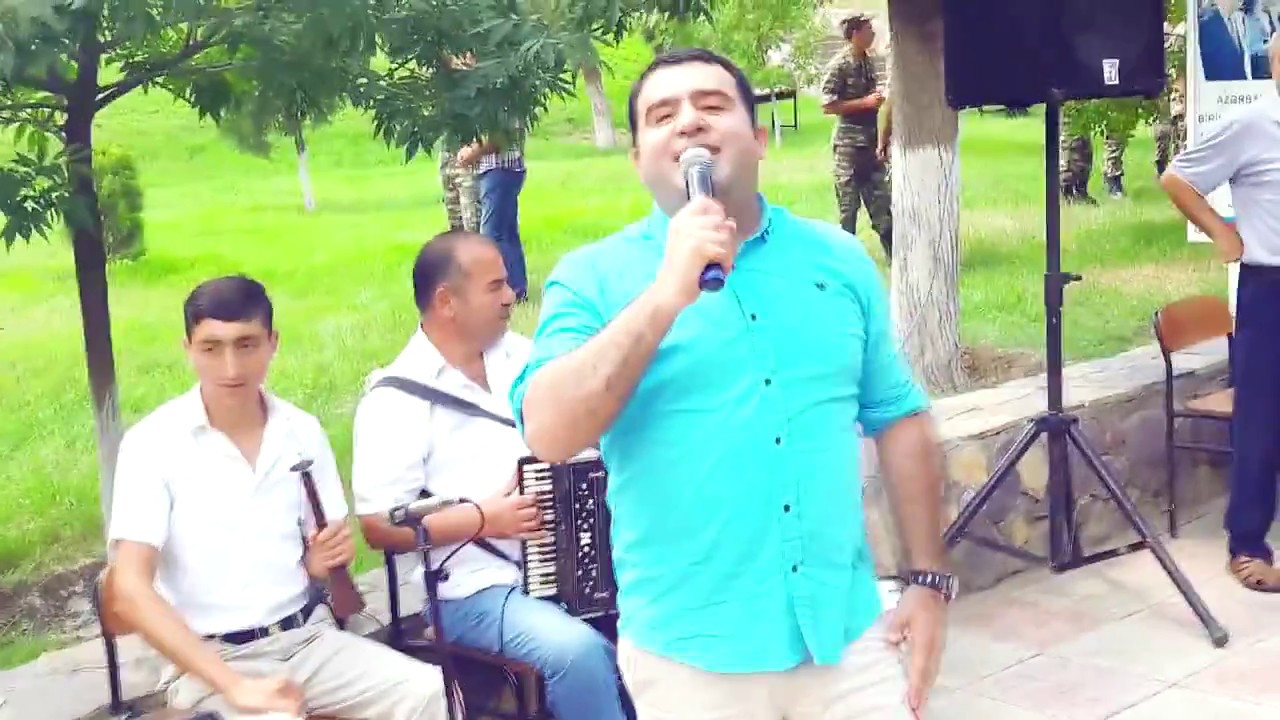 Rovsen Memmedov - Popuri mahnilar (Gence 777 Herbi Hissesinde Konsert ...