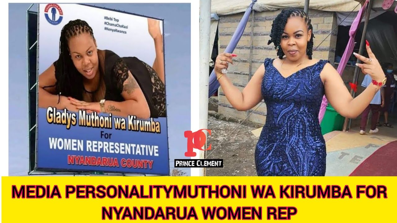 KAMEME FM PRESENTER MUTHONI WA KIRUMBA FOR NYANDARUA WOMEN REP 2022 ...