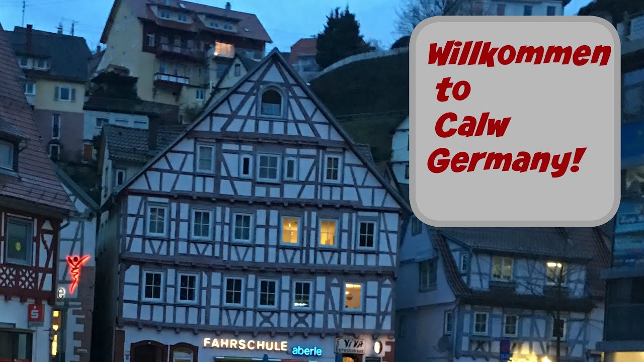 Calw Germany for dinner - YouTube