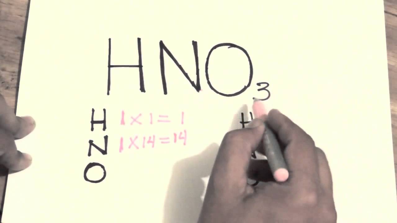 Calcular la masa molecular o masa formula - YouTube