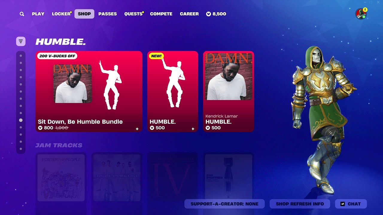 All New ''HUMBLE" emote is here in Fortnite item shop..! - YouTube
