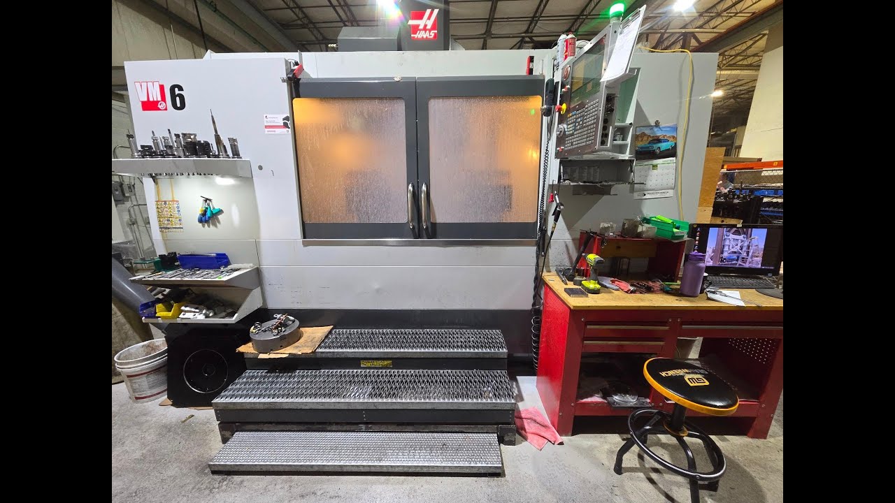 Major Defense Manufacturer Auction: Lot 225 - 2012 HAAS VM-6 5-AXIS CNC ...