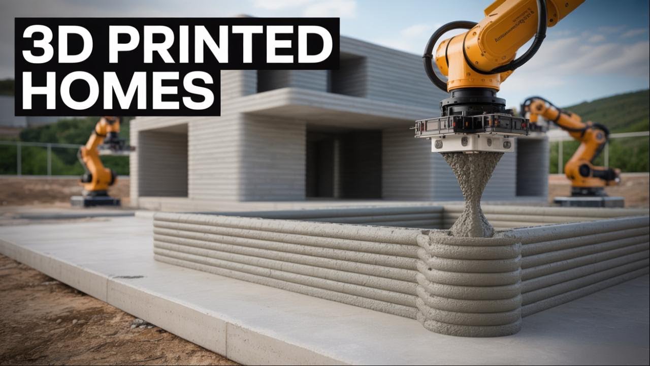 How 3D Printing Is Revolutionizing Home Construction - YouTube