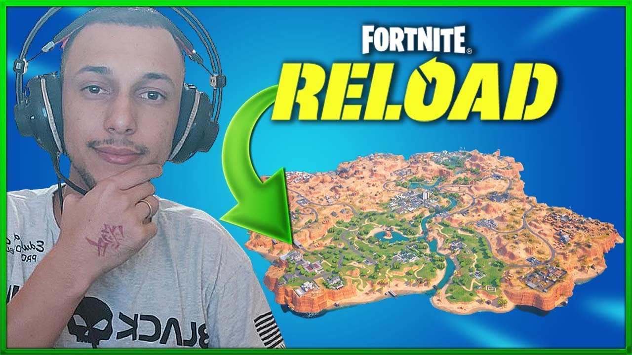 MINHA PRIMEIRA PARTIDA NO MAPA OASIS NO FORTNITE RELOAD! - YouTube
