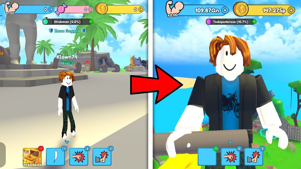 Noob a Pro en Buffman Simulator Roblox - YouTube