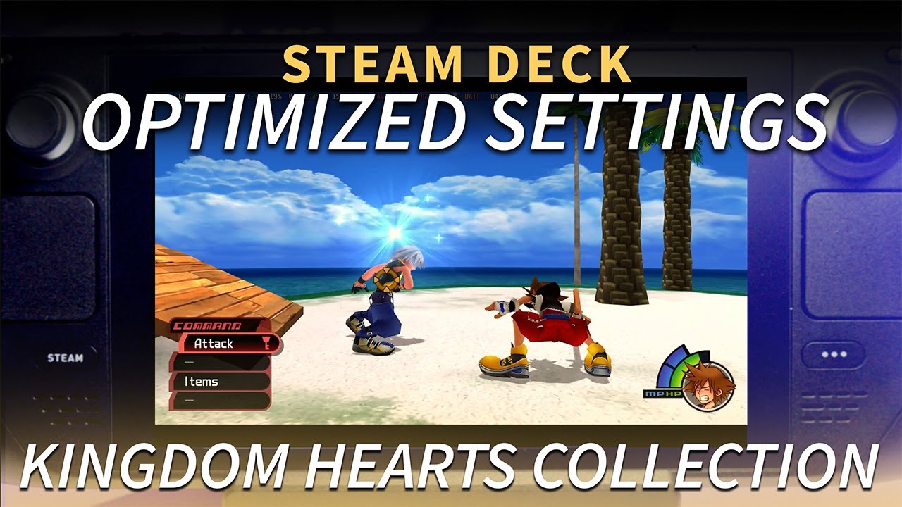 Kingdom Hearts Collection on Steam Deck is GREAT, but not a ...