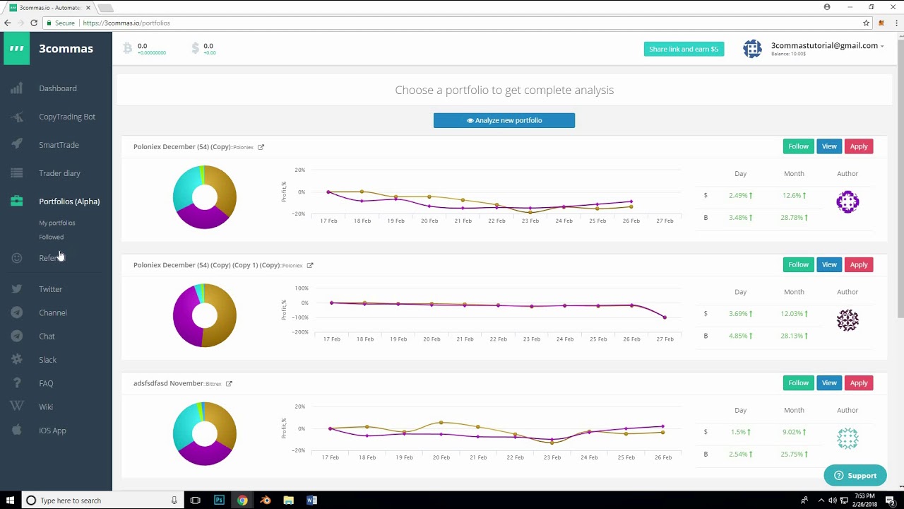 3commas Introduction and Tutorial - YouTube