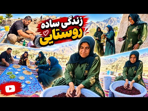 Simple Village Life in the Mountains | Traditional Food, Homemade Bread & Daily Life