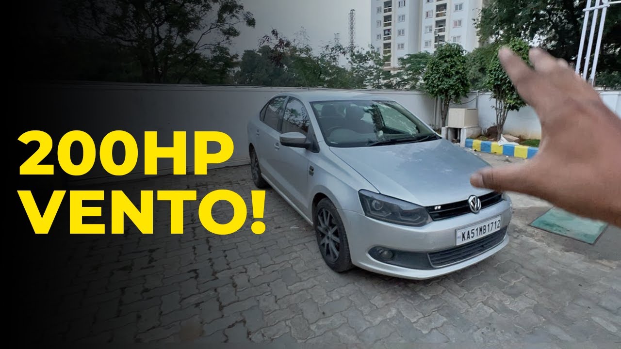 This 200bhp modified Vento 1.6 tdi has clocked 2.5 lakh kms! - YouTube