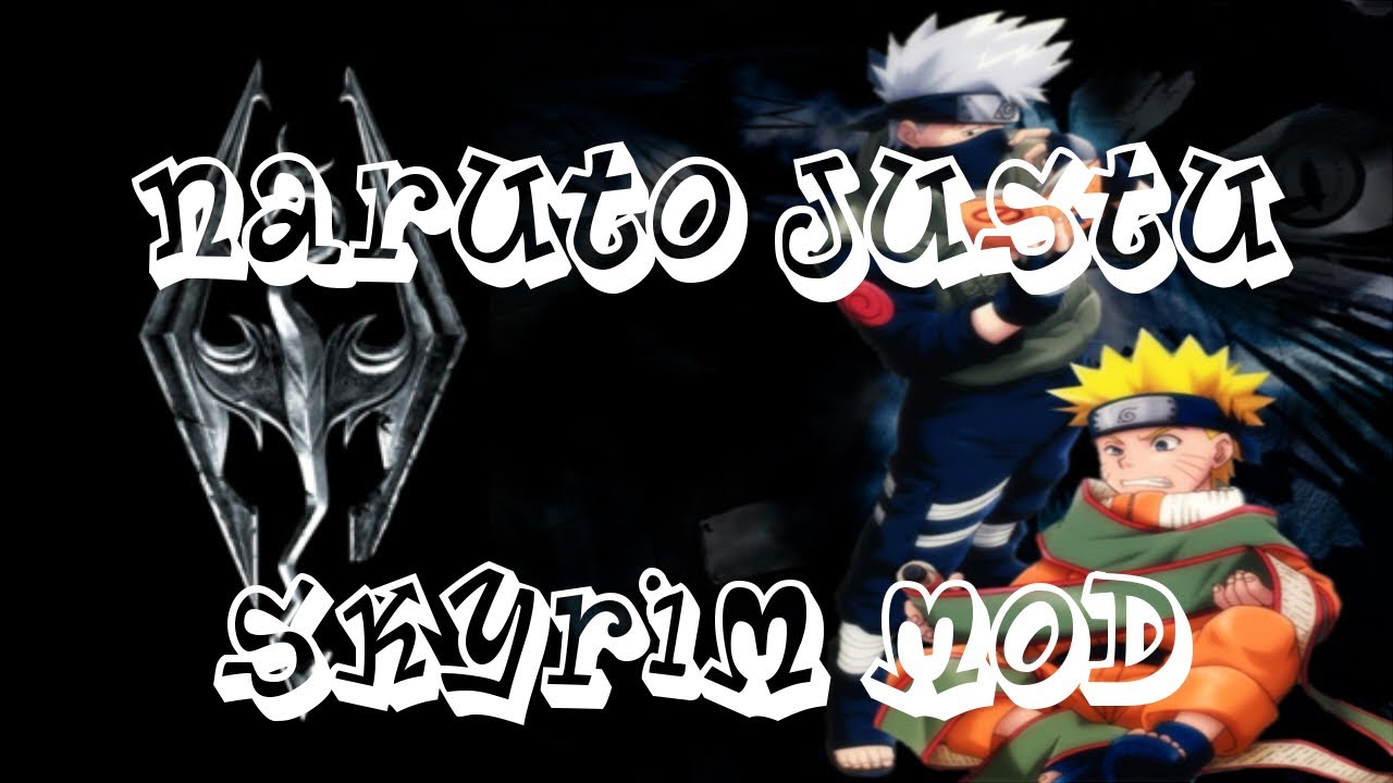 Skyrim - Naruto Jutsu and Flash Step Mods - YouTube