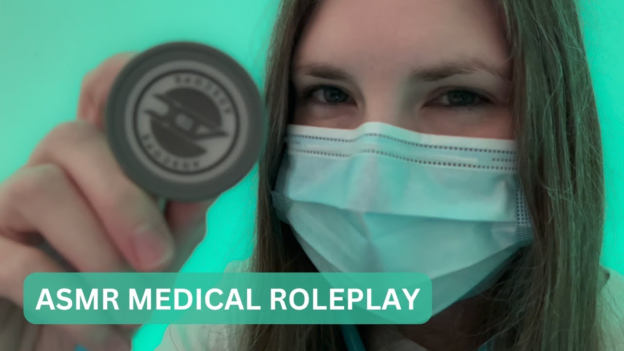 ASMR Heart Check and Deep Breathing for Anxiety (Medical Roleplay ...