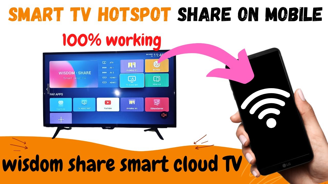 how to share hotspot of smart tv,how to share hotspot of wisdom share ...
