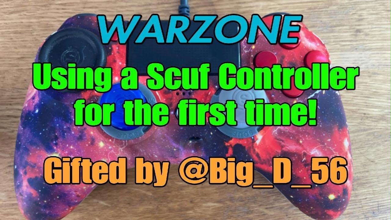 Warzone - Using a Scuf Controller for the first time! - YouTube