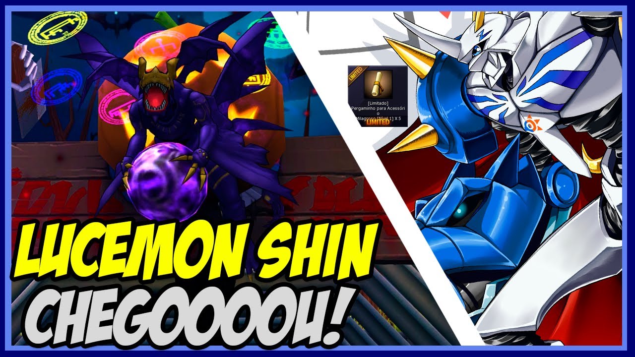 QUE SURPRESA! Lucemon Shin, Miracle Ticket, 1000% e Situação do ...