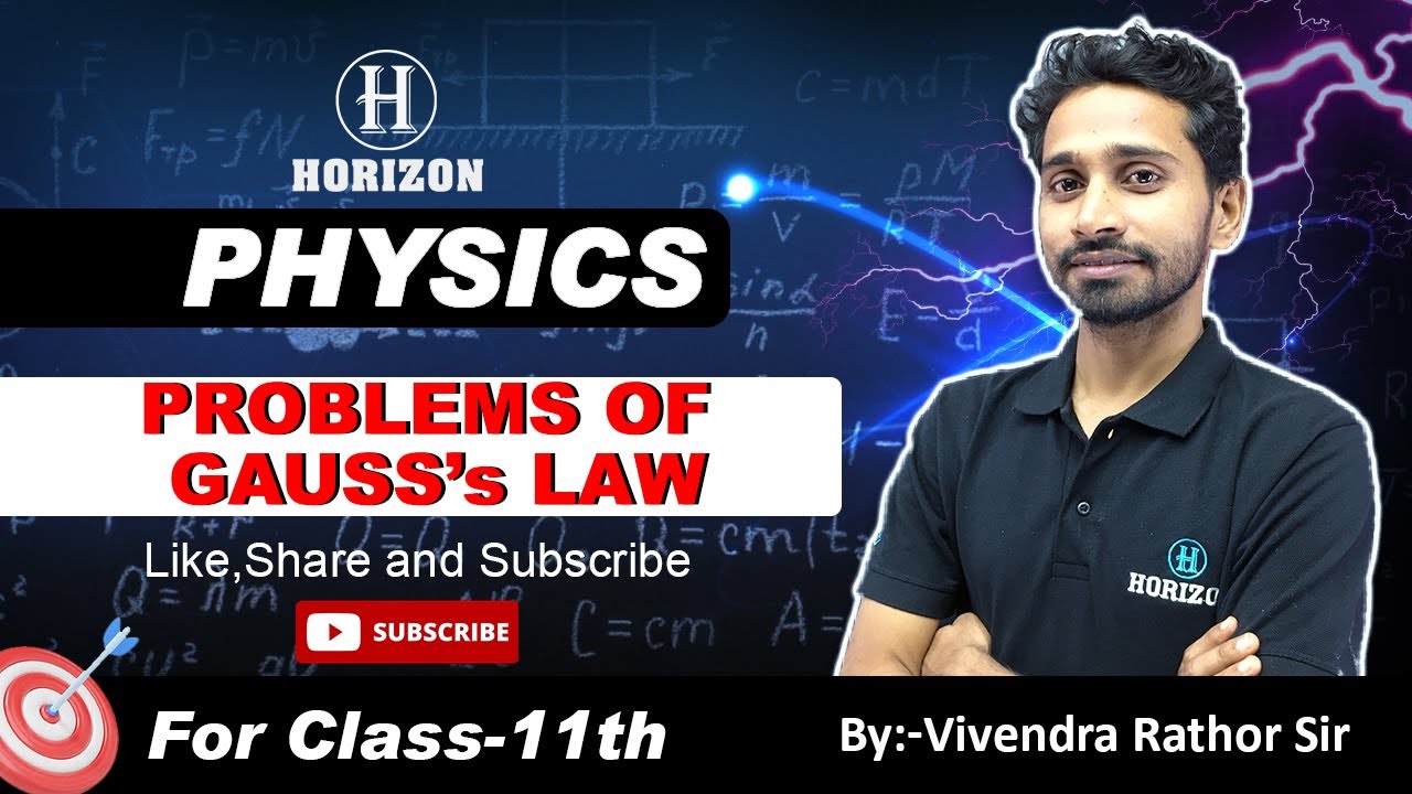 Problems of Gauss's Law || Gauss Theoram|| JEE - ADVANCE || PHYSICS ...