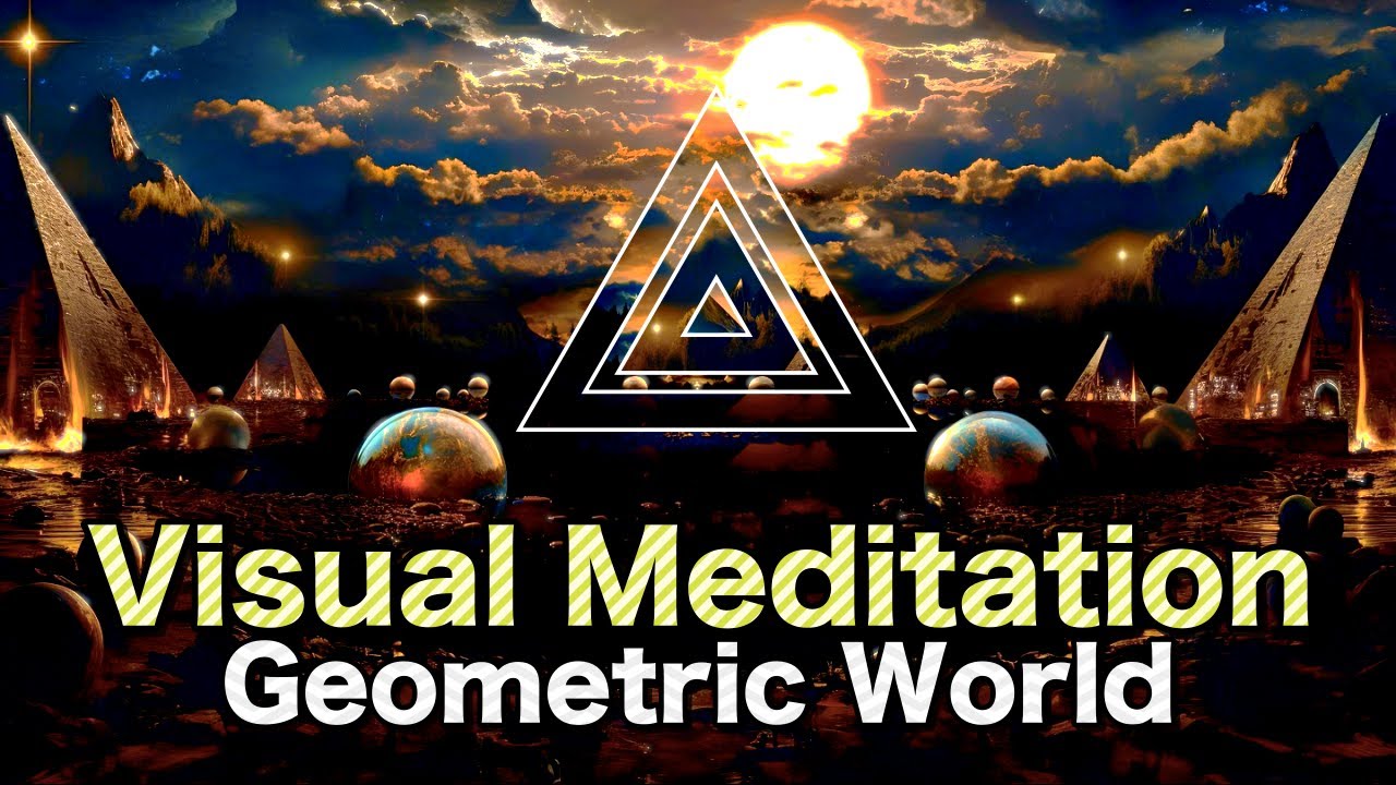 Visual Meditation - Geometric World (with spiritual music) - YouTube