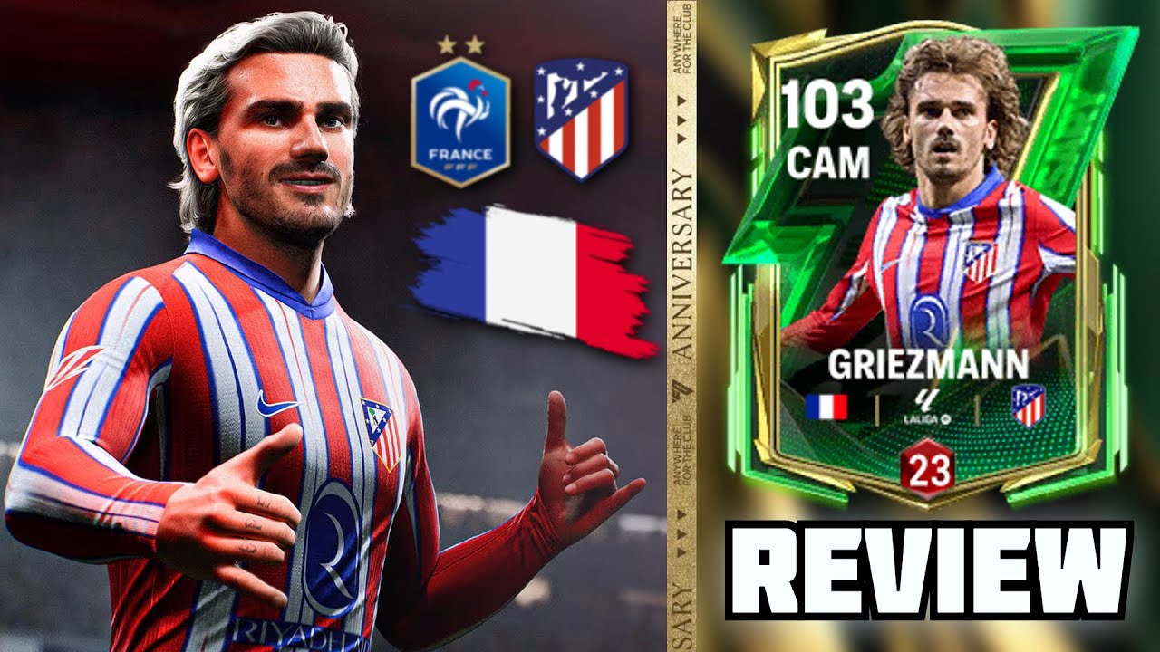 ¿VALE LA PENA ANTOINE GRIEZMANN 99 EN EL FC MOBILE? *CARTA CALIDAD ...