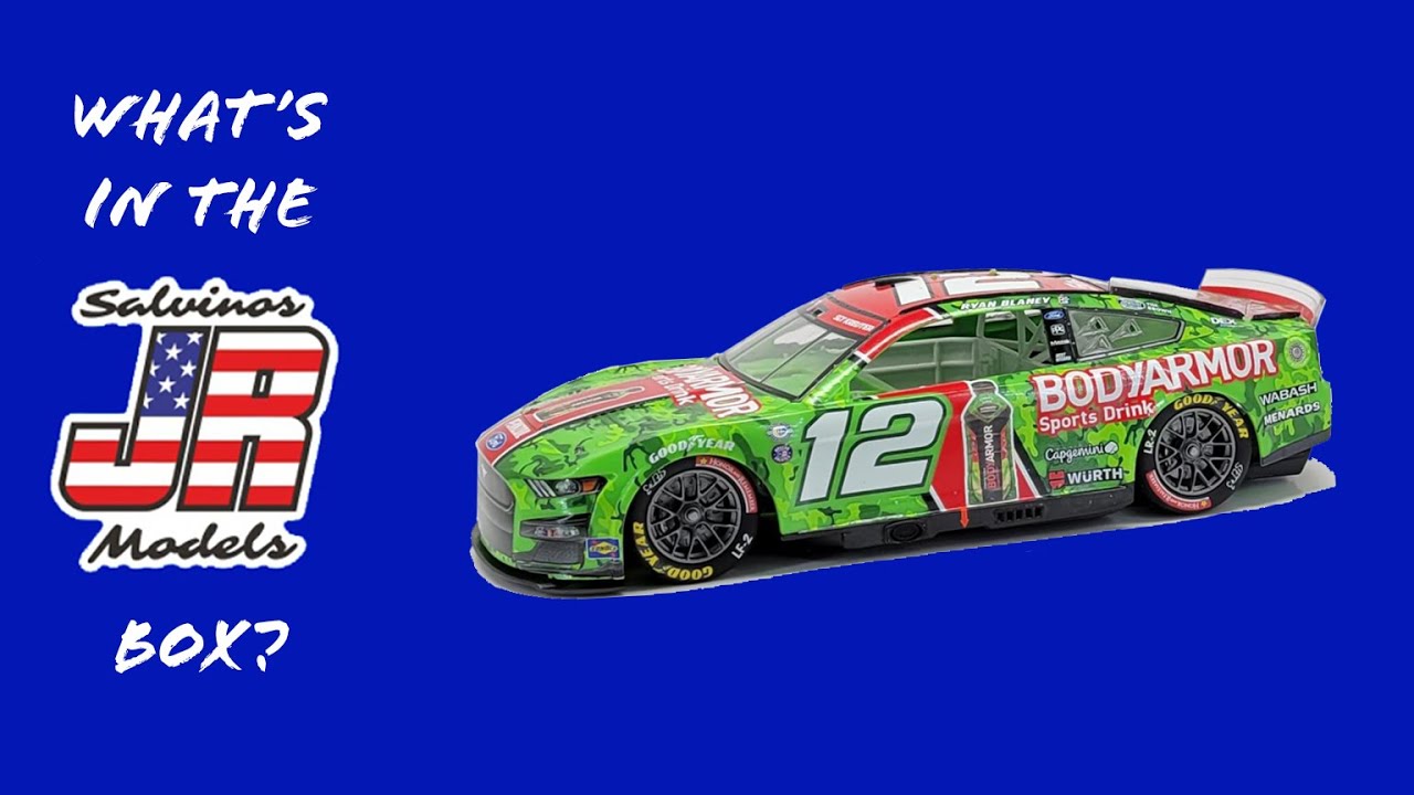 what's in the Ryan Blaney Bodyarmor box? - YouTube