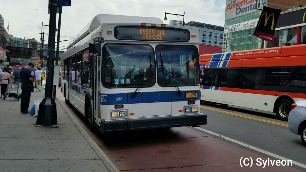 MTA: 2011 NFI C40LF #553 on the Q25 - YouTube