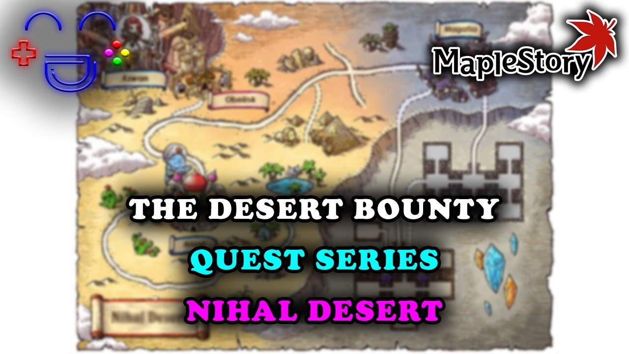 The Desert Bounty | Nihal Desert | Maplestory Quest Guide - YouTube