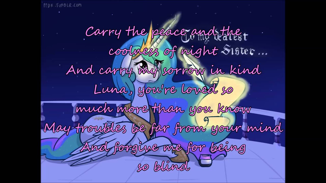 lullaby for a princess with lyrics - YouTube