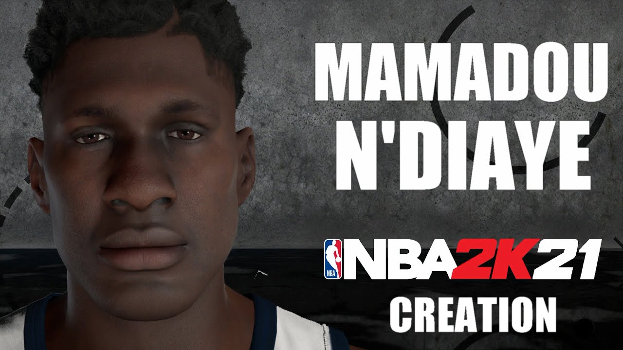 NBA 2K21 | Mamadou N'Diaye (*1993) - Player Face Creation Senegalese 7 ...