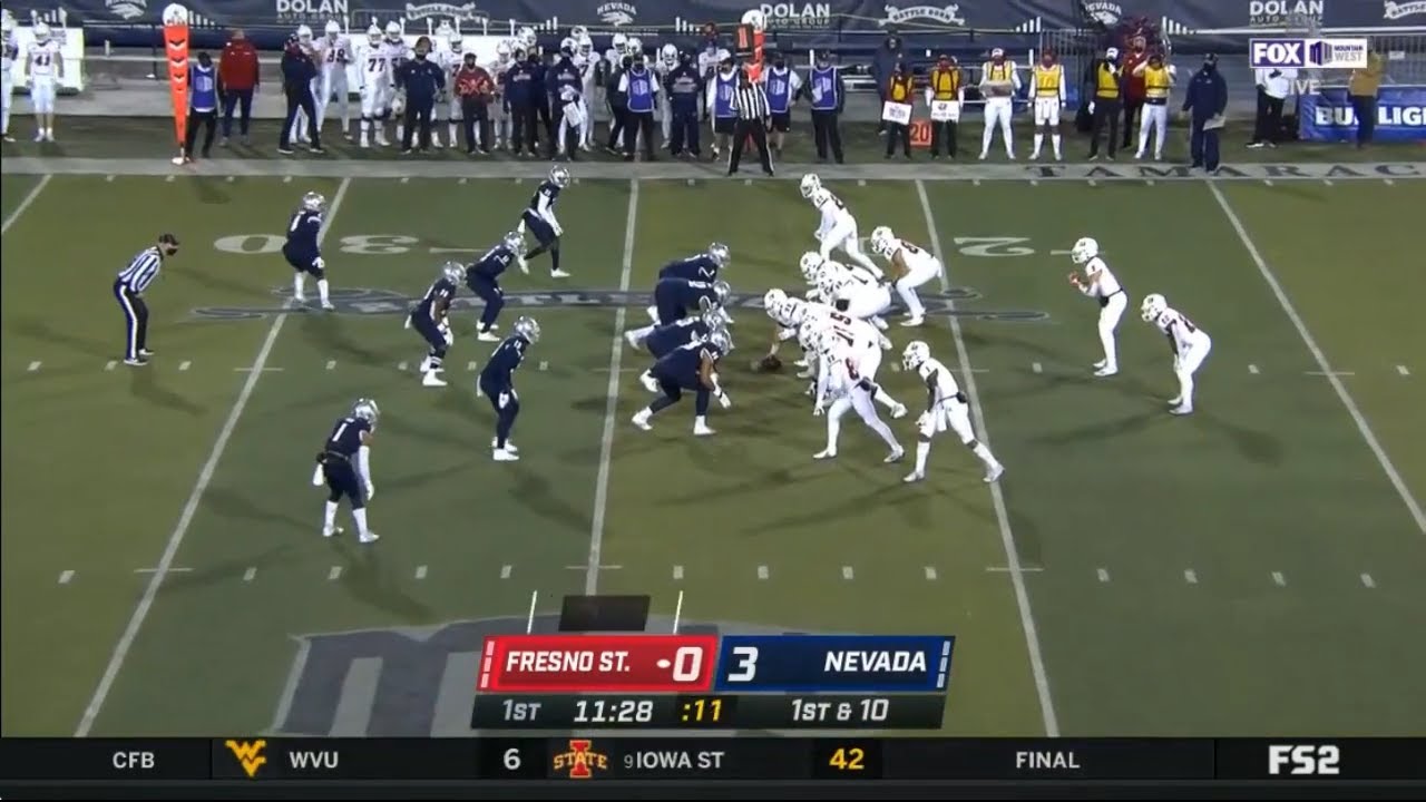 Fresno State Offensive Line vs Nevada (2020) - YouTube