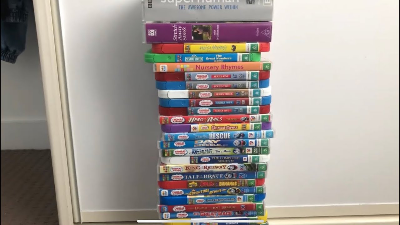 My ‘ABC Video’ VHS and DVD Collection - YouTube