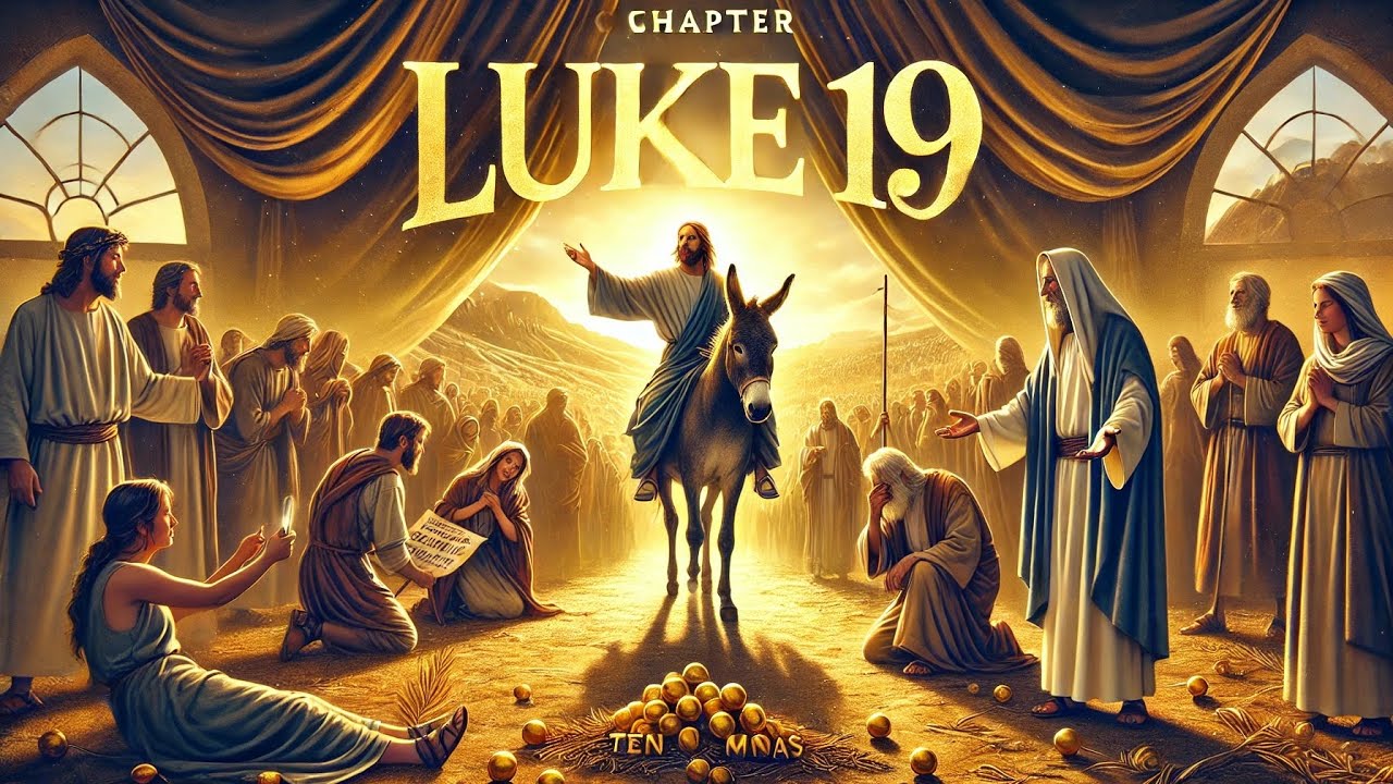 Luke Chapter 19: The Story of Zacchaeus and the Parable of the Minas # ...