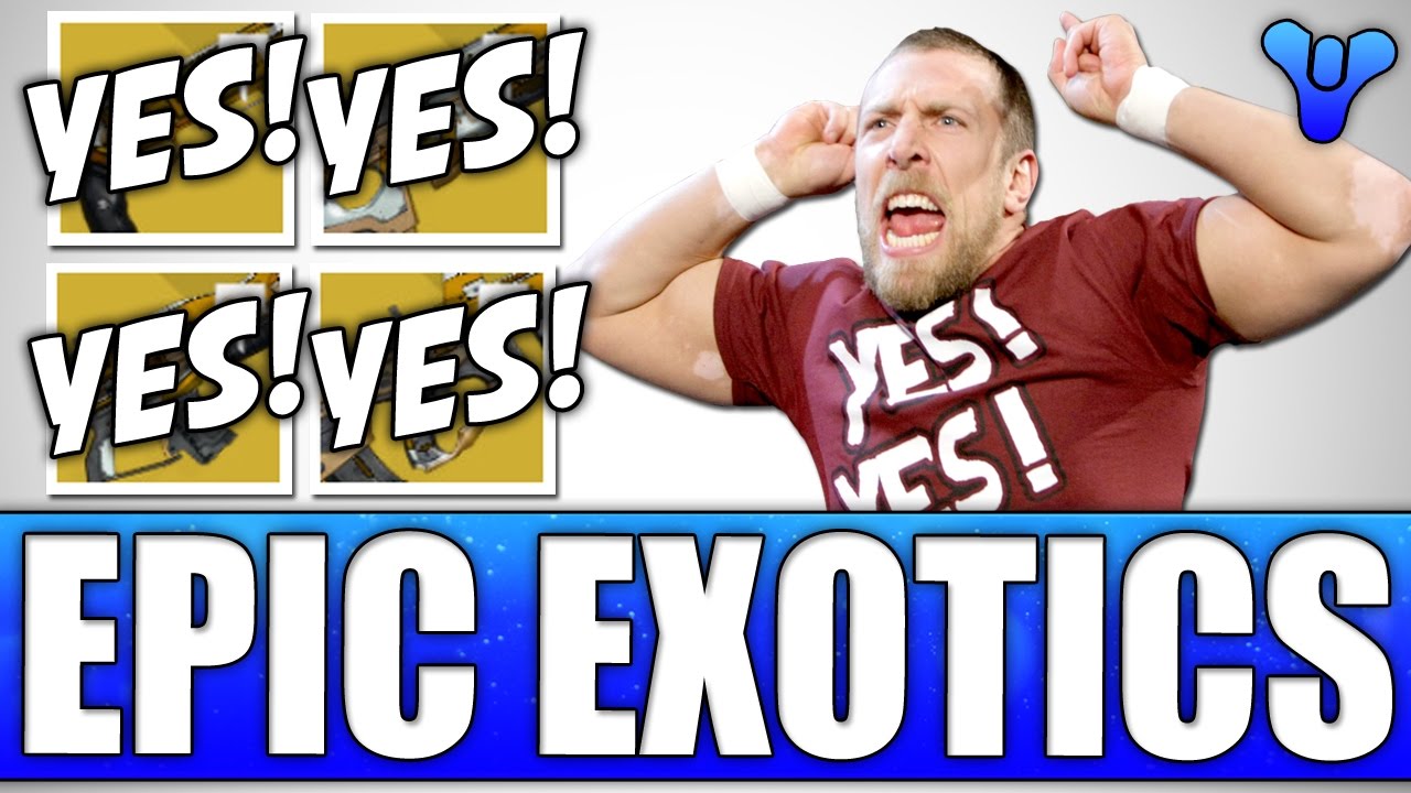YES! YES! YES! F*CK YES! Amazing Exotic Rewards!! - Destiny Age Of Triumph Raid Adept Exotics ...