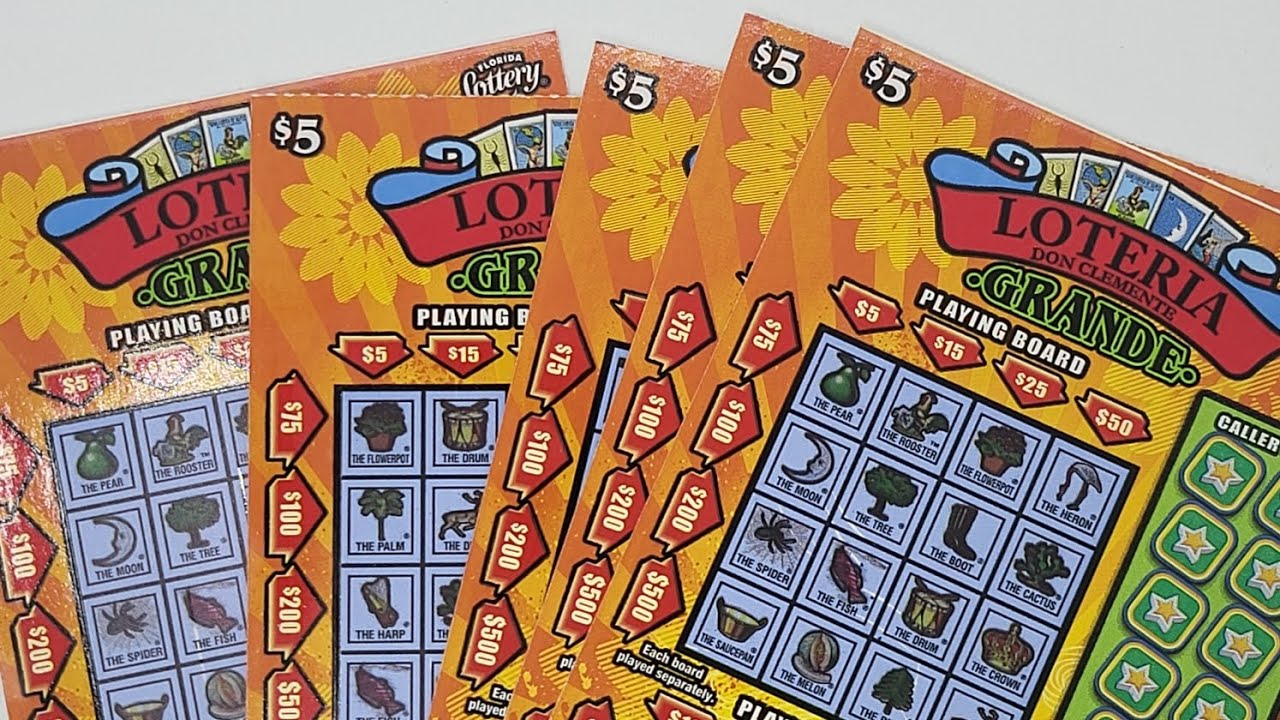 Loteria Machine Pick up Florida lottery - YouTube