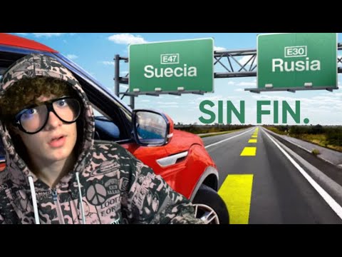 Condujo 24H en LINEA RECTA - YouTube