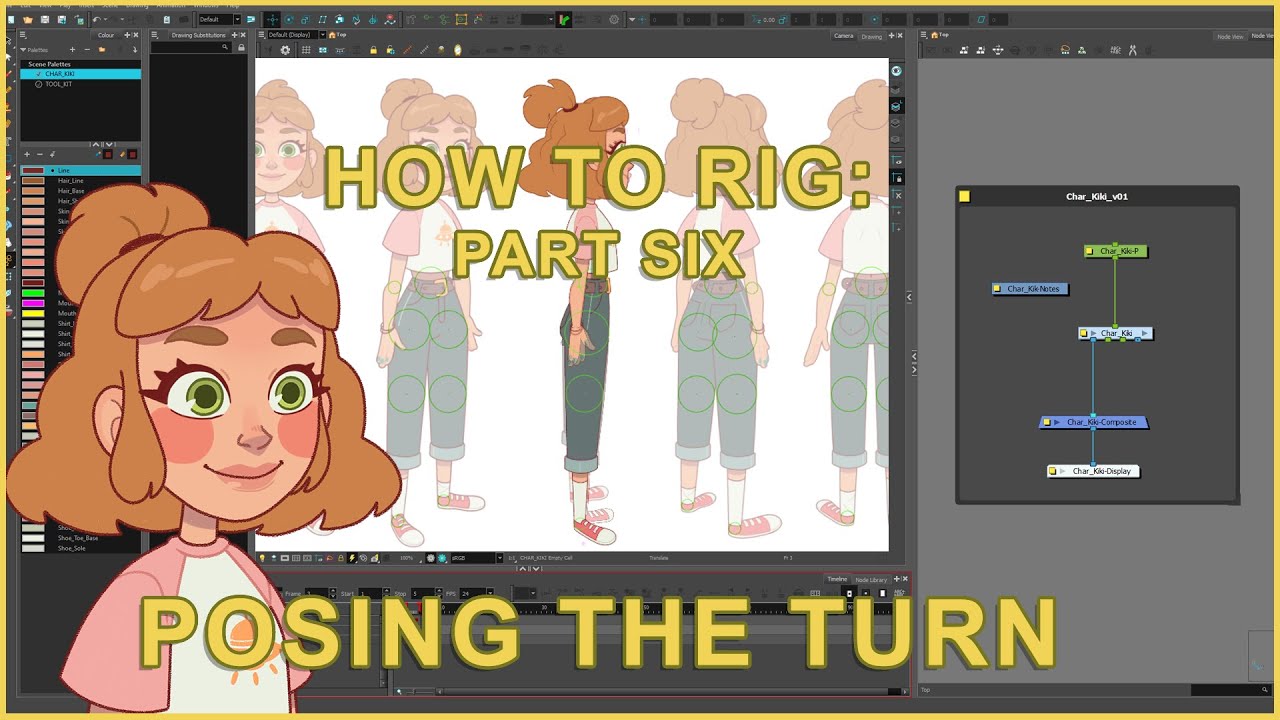 How to Rig: Posing The Turnaround (Harmony) - YouTube