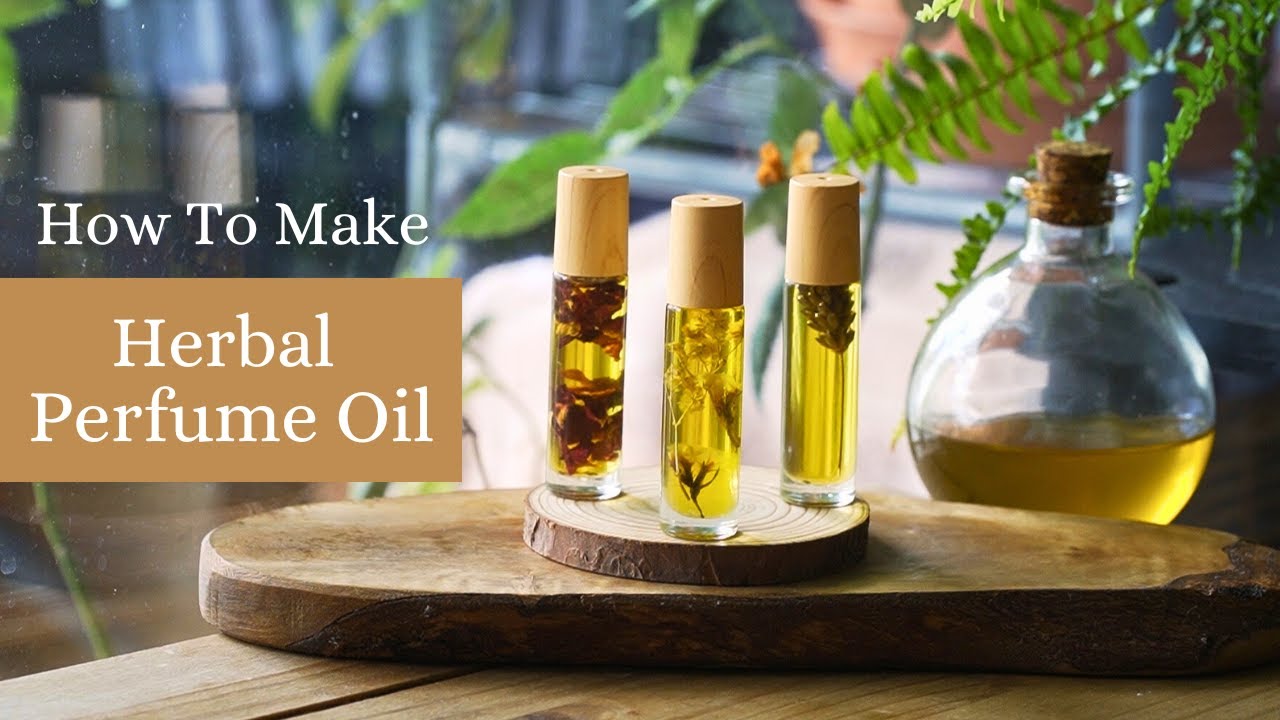 Crafting Herbal Perfume Blends| Simple & Natural DIY Perfume - YouTube